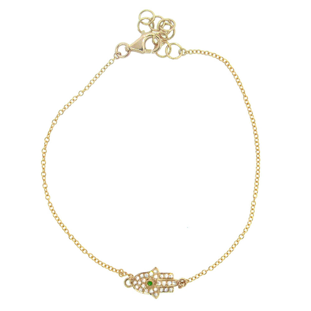 Diamond hamsa bracelet store